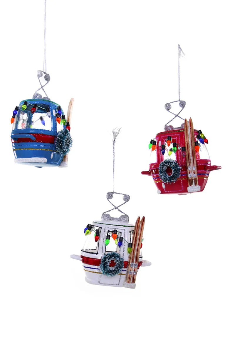 Ski Slope Gondola Ornament – Bright and Day